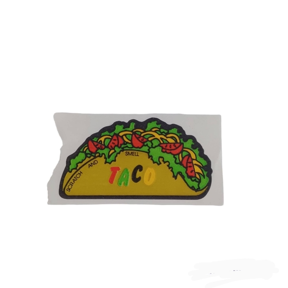 Mello Smello | Office | Vintage Mello Smello Taco Sticker 8s Unused ...